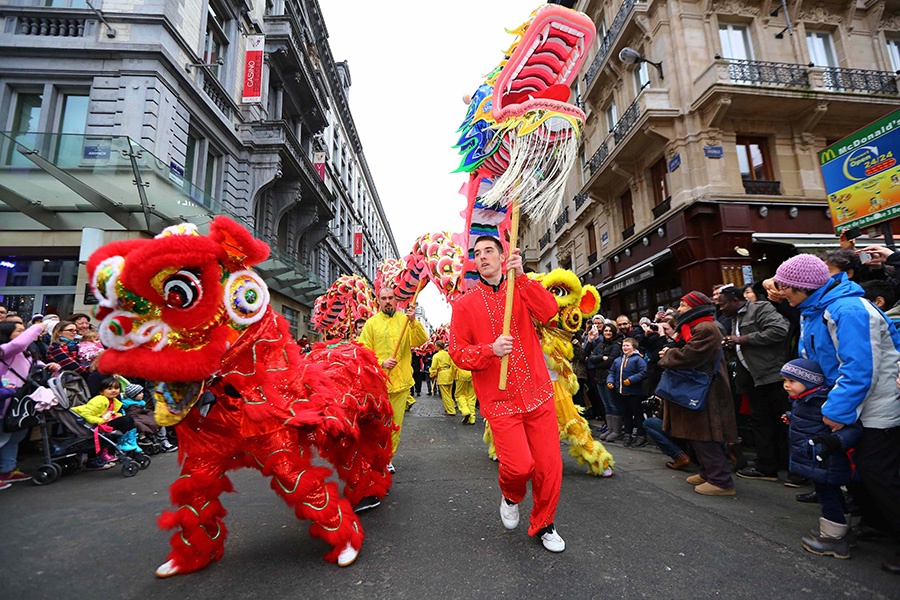 People across the world get a taste of Chinese Spring Festival(2)