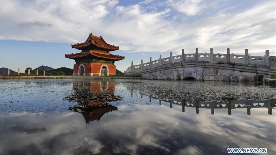 Dongling Imperial Mausoleum scenic spot in N China's Hebei