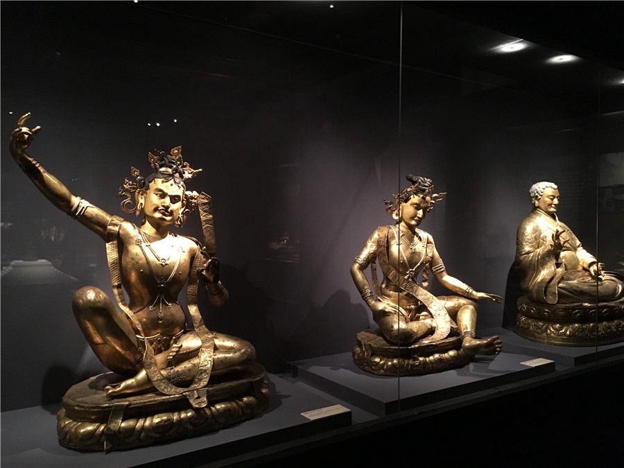 Tibetan relics on display at Capital Museum in Beijing
