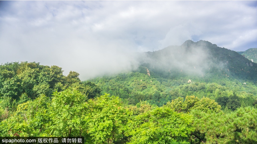 Jiufeng National Forest Park Sees Blue Sky after Rain