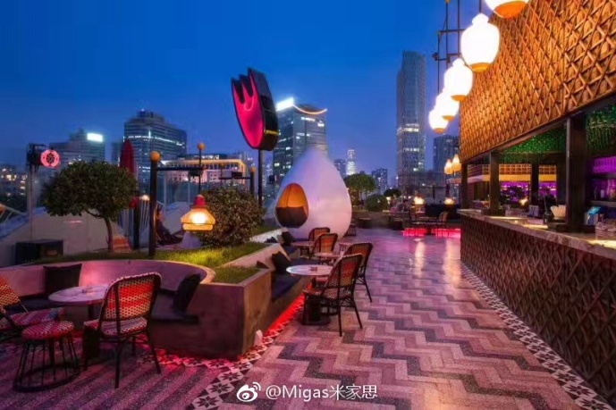 Enjoy Spanish Food with Great View