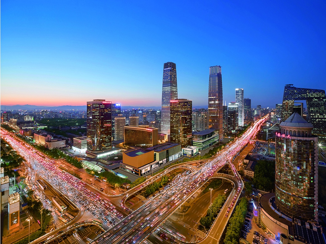 Four International Hotels in Beijing's China World Trade Center Complex ...