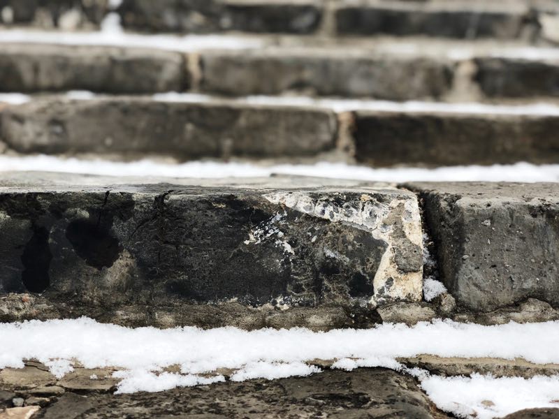 A sprinkling of snow in Beijing
